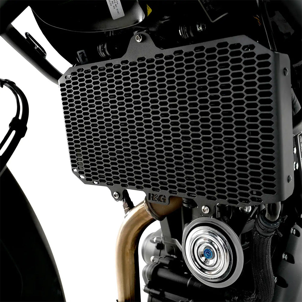 Black Royal Enfield Himalayan 450 Pro Radiator Guard R&G (RAD0357PROBK ...
